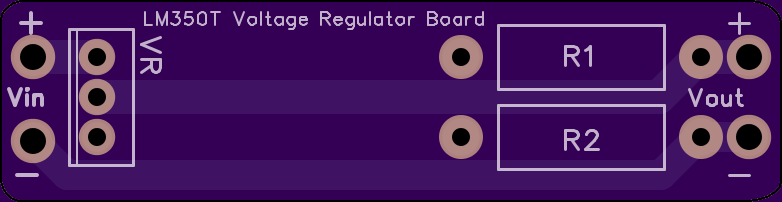 OSH Park ~ LM350T Voltage Regulator Board copy